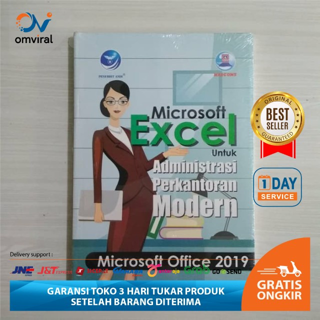 Jual Buku Microsoft Excel Untuk Administrasi Perkantoran Modern Office 2019 | Shopee Indonesia