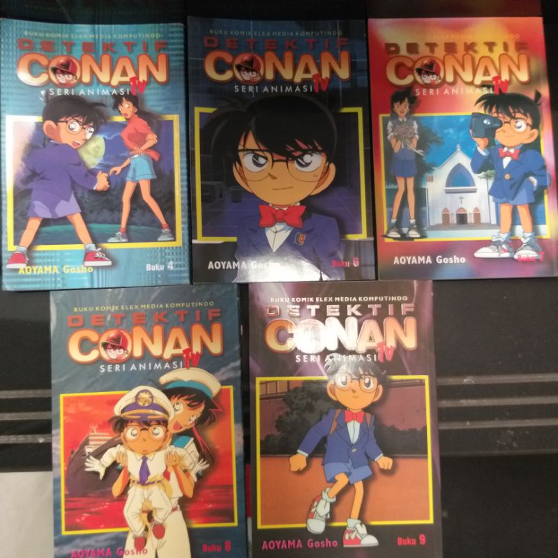 Jual komik berwarna DETEKTIF CONAN seri animasi tv | Shopee Indonesia