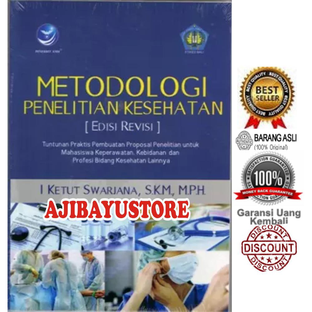 Jual Buku Metodologi Penelitian Kesehatan Edisi Revisi I Ketut Swarjana ANDI | Shopee Indonesia