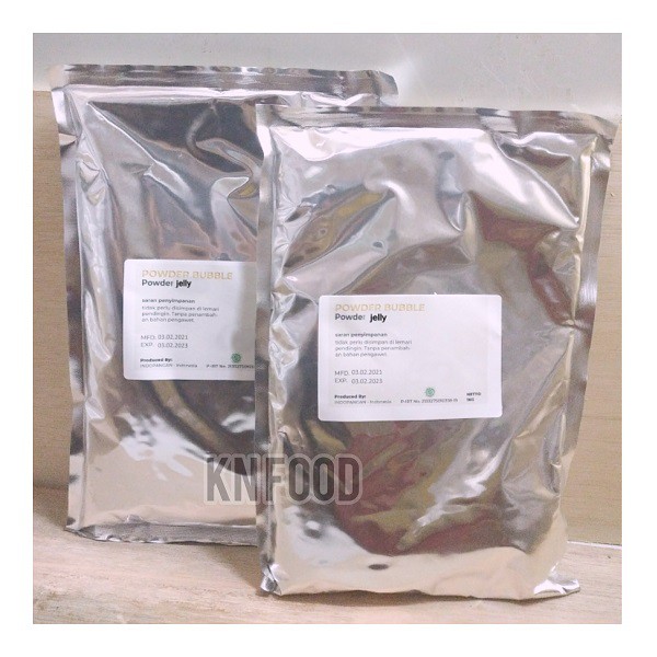 Jual Powder Cincau Hitam PREMIUM Grass Jelly kemasan 1kg Bubuk Cincau ...