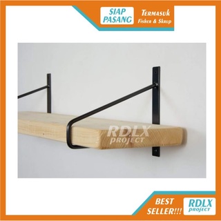 Jual Rak Dinding Ambalan Siku L Ambalan Dinding Rak Besi Minimalis Rak ...