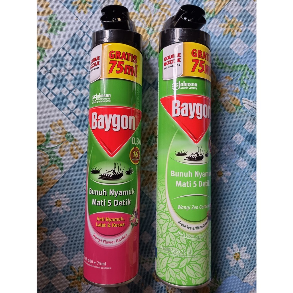 Baygon 600+75ml | Shopee Indonesia