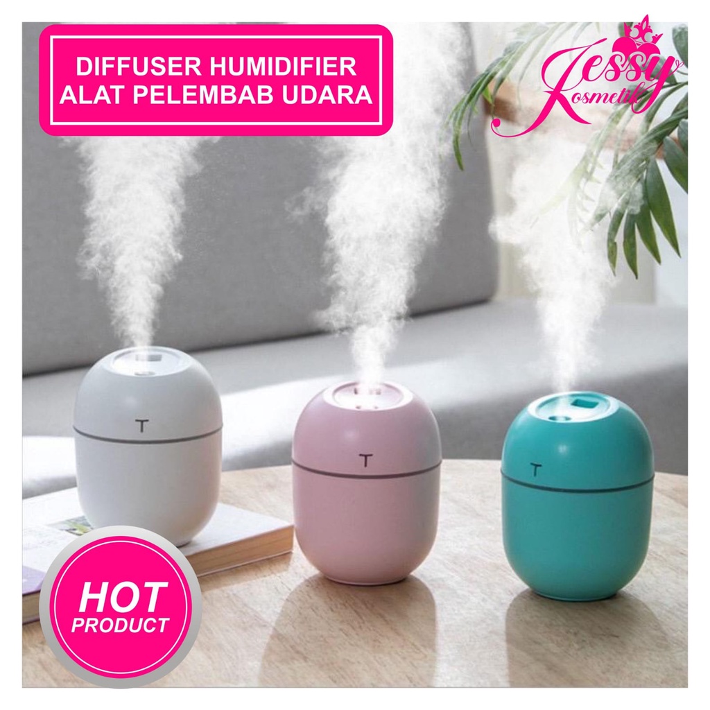 Jual [500gr] Diffuser Humidifier Aromaterapi || Alat Pelembab Udara ...