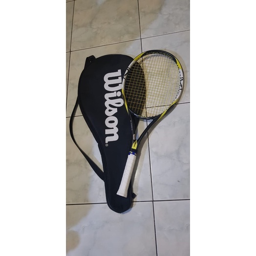 Jual Raket Tenis Second Wilson K-Factor K Fierce FX ORIGINAL | Shopee ...