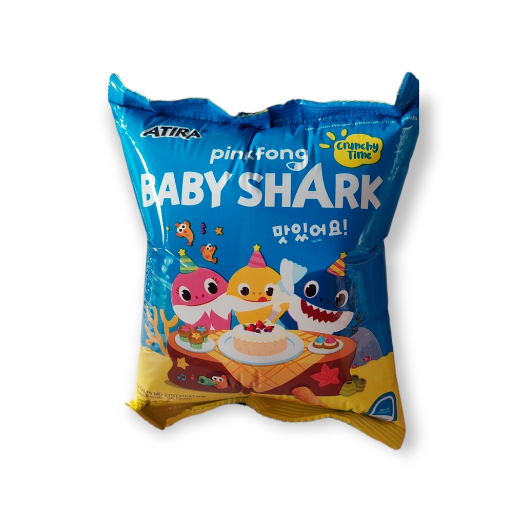 Jual Snack Baby Shark Pinkfong Atira Snack Crunchy Time Berhadiah @30gr ...