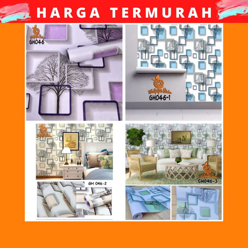 Jual Welpaper Dinding Kamar Sticker Dinding Kamar Wallpeper Dinding ...