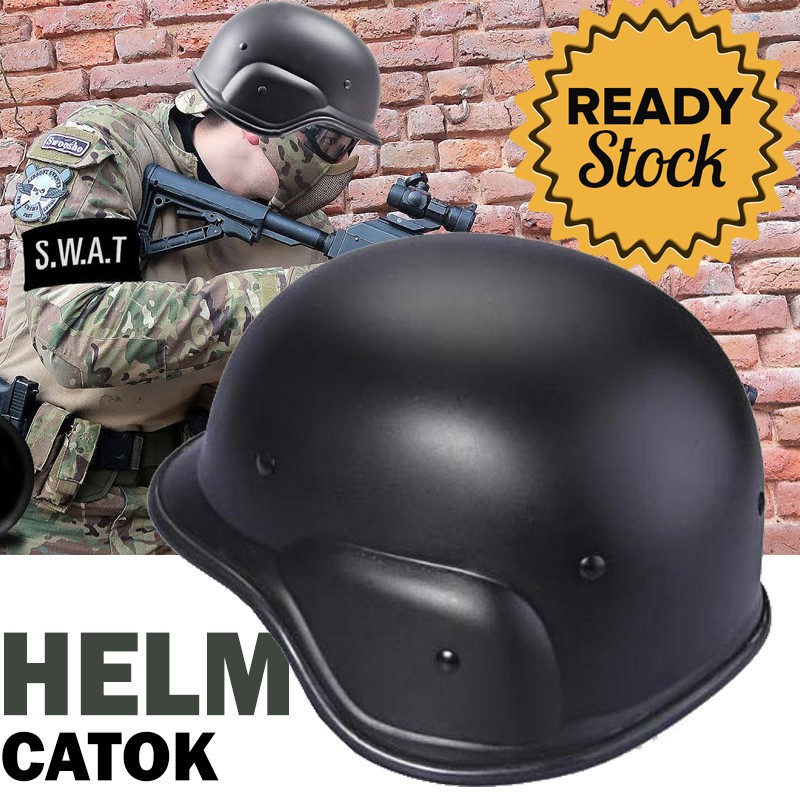 Jual Helm Catok Army Tactical Outdoor Helem Motor Keren Pelindung ...