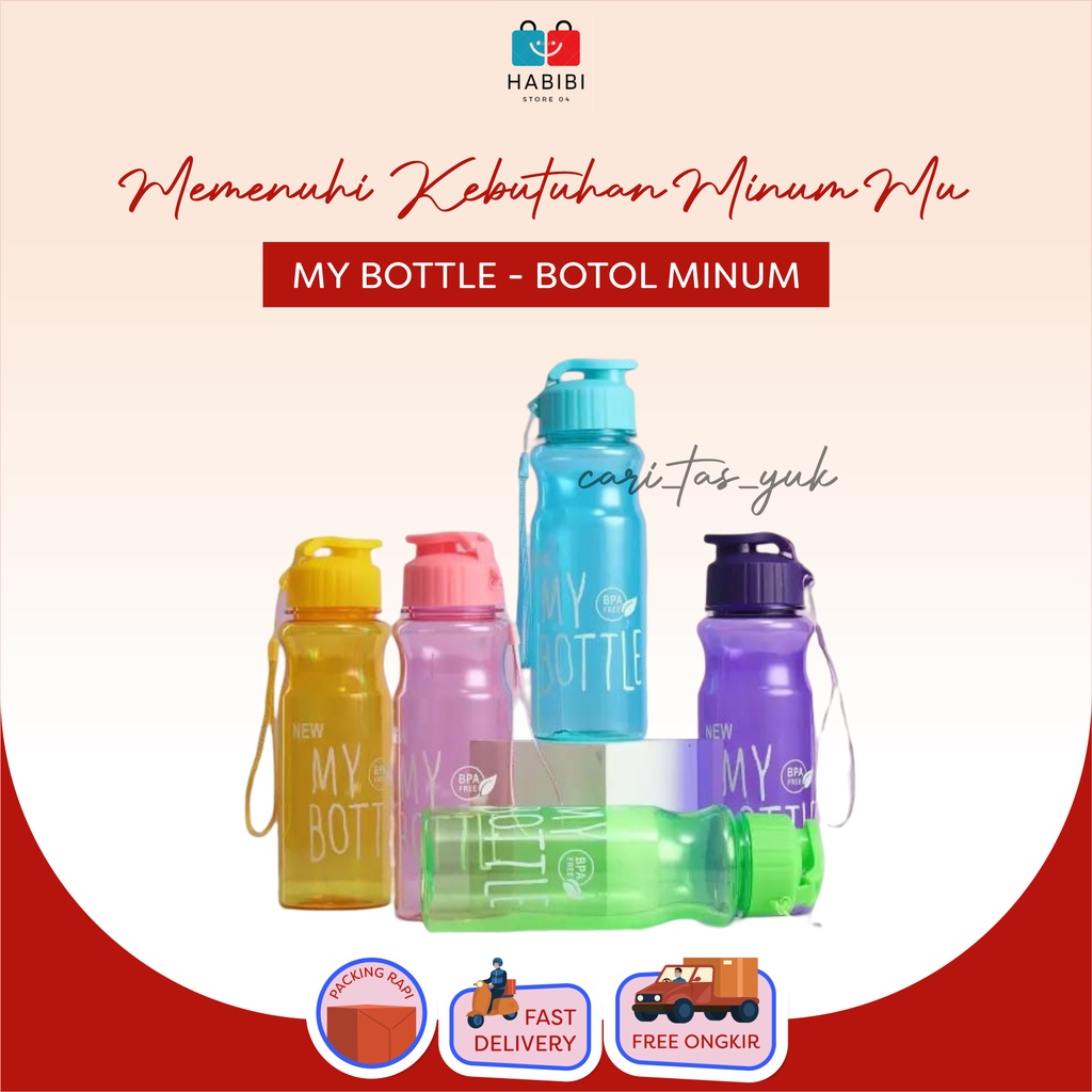 Jual Botol Minum My Bottle Tempat Penyimpanan Air Peralatan Makan Anak ...