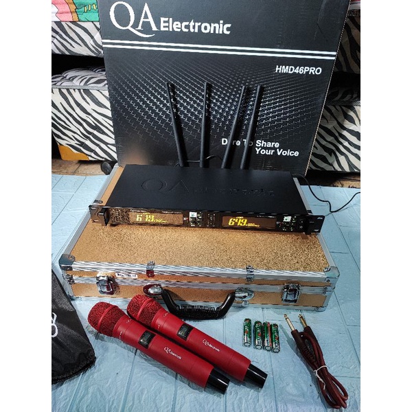Jual Mic Wireless QA Electronic HMD46PRO HMD46 PRO Original By RDW UHF ...