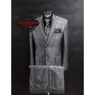 Jual Jas celana silver / Jas pria silver / jas pria modern / jas modern ...