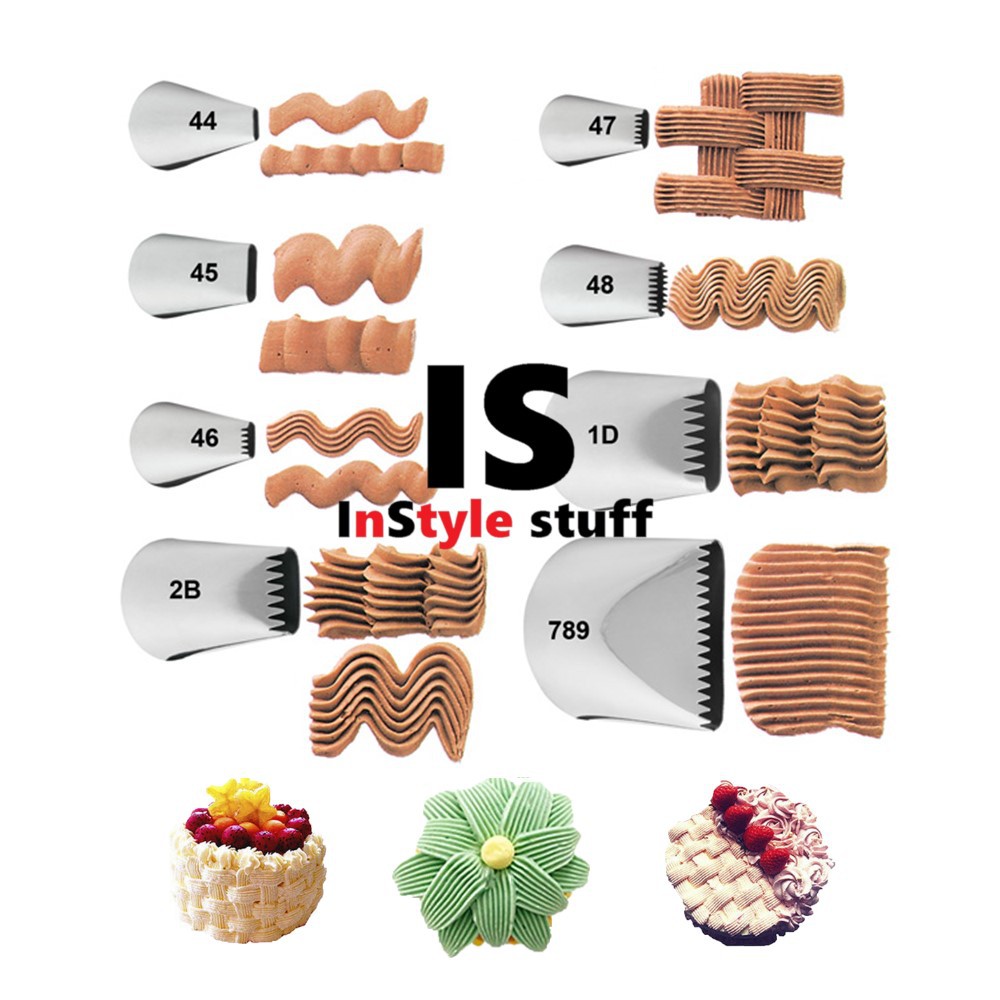 Jual SPUIT KERANJANG NO. 2B - BASKET WEAVE ICING NOZZLE SPUIT TIP ...