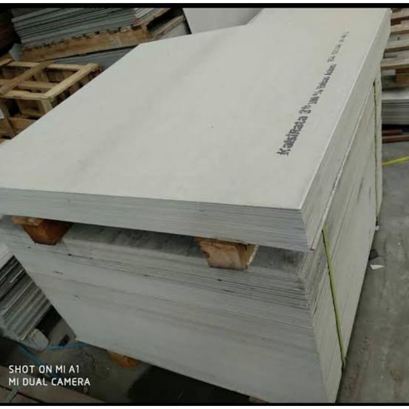 Jual eternit plafon kalsirata 1meter x 1meter x 3mm | Shopee Indonesia