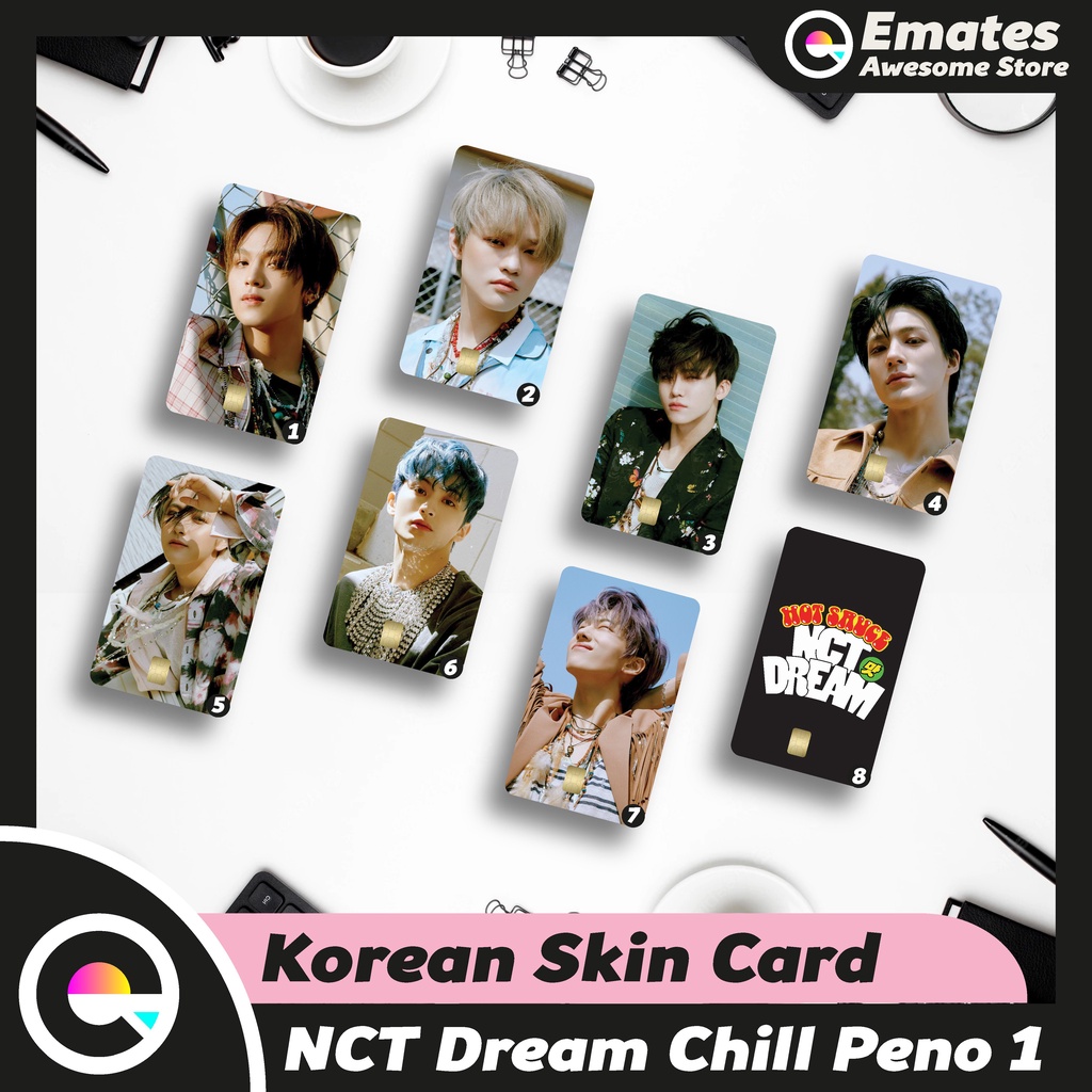 Jual Stiker Kartu ATM NCT Dream Chilling Jalapeno Stiker ATM Card ...