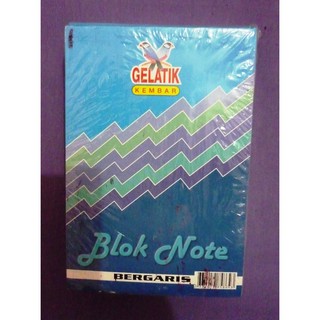 Jual Buku Block Note Bergaris merk Gelatik | Shopee Indonesia