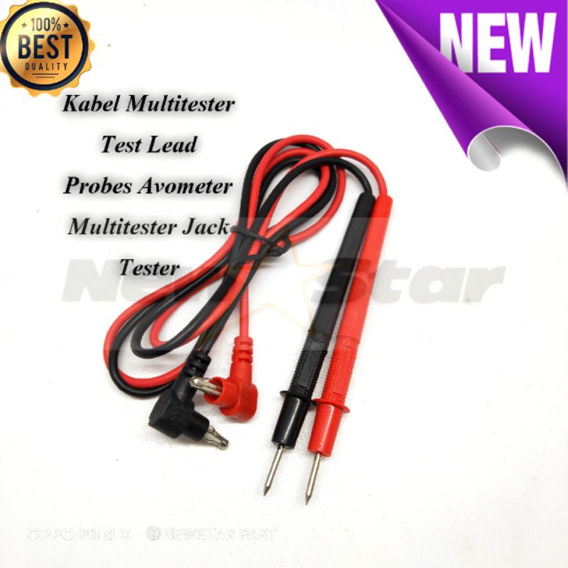 Jual Kabel Multitester Test Lead Probes Avometer Multitester Jack ...