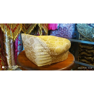 Jual Topi Minang Saluak Padang Songket Bagus Gold / Silver | Shopee ...