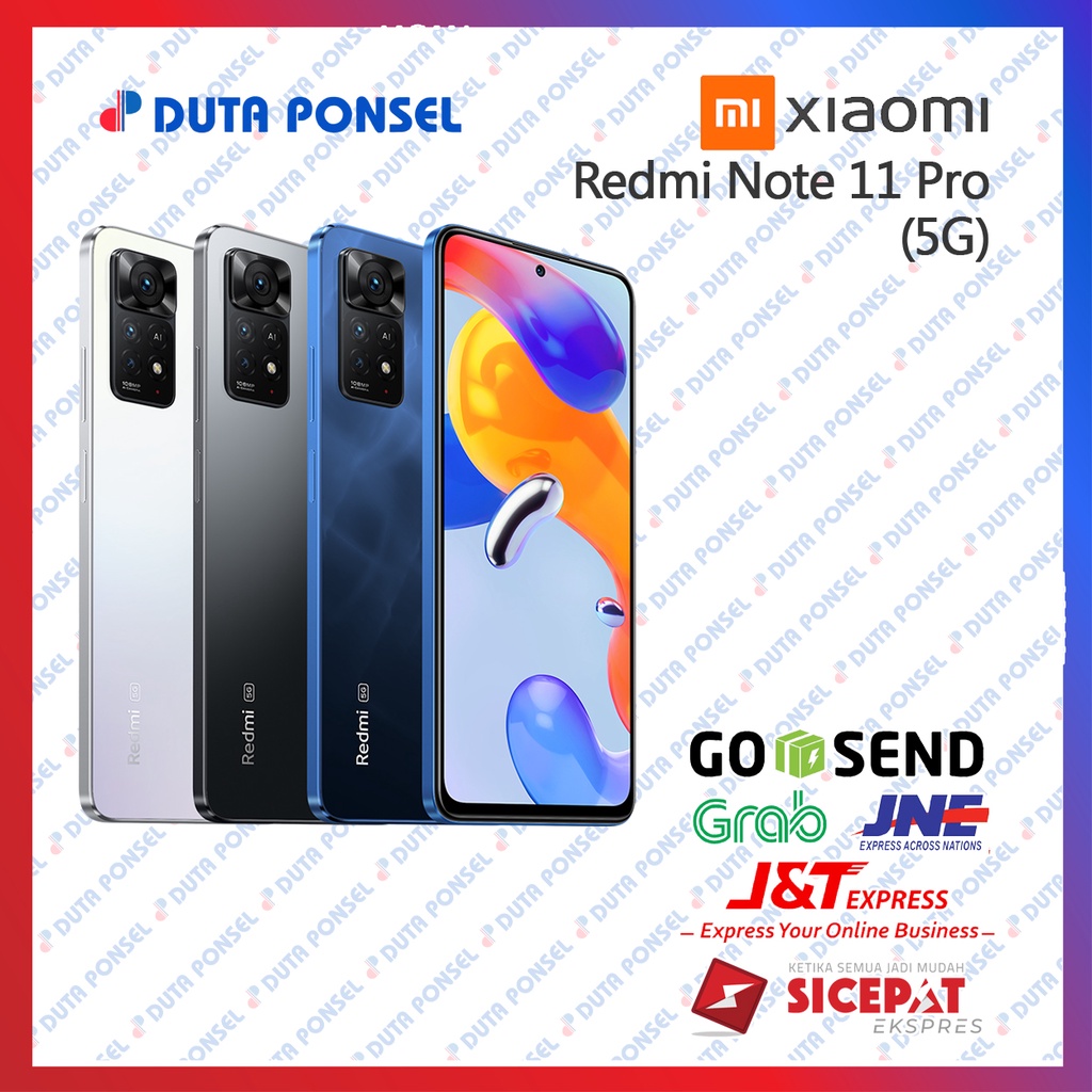 Jual Xiaomi Redmi Note 11 Pro 5G RAM 8/128 GB Garansi Resmi | Shopee ...