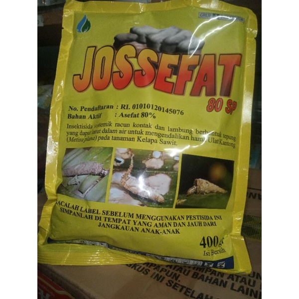Jual Insektisida Jossefat asefat 80 WP kemasan 400gr | Shopee Indonesia
