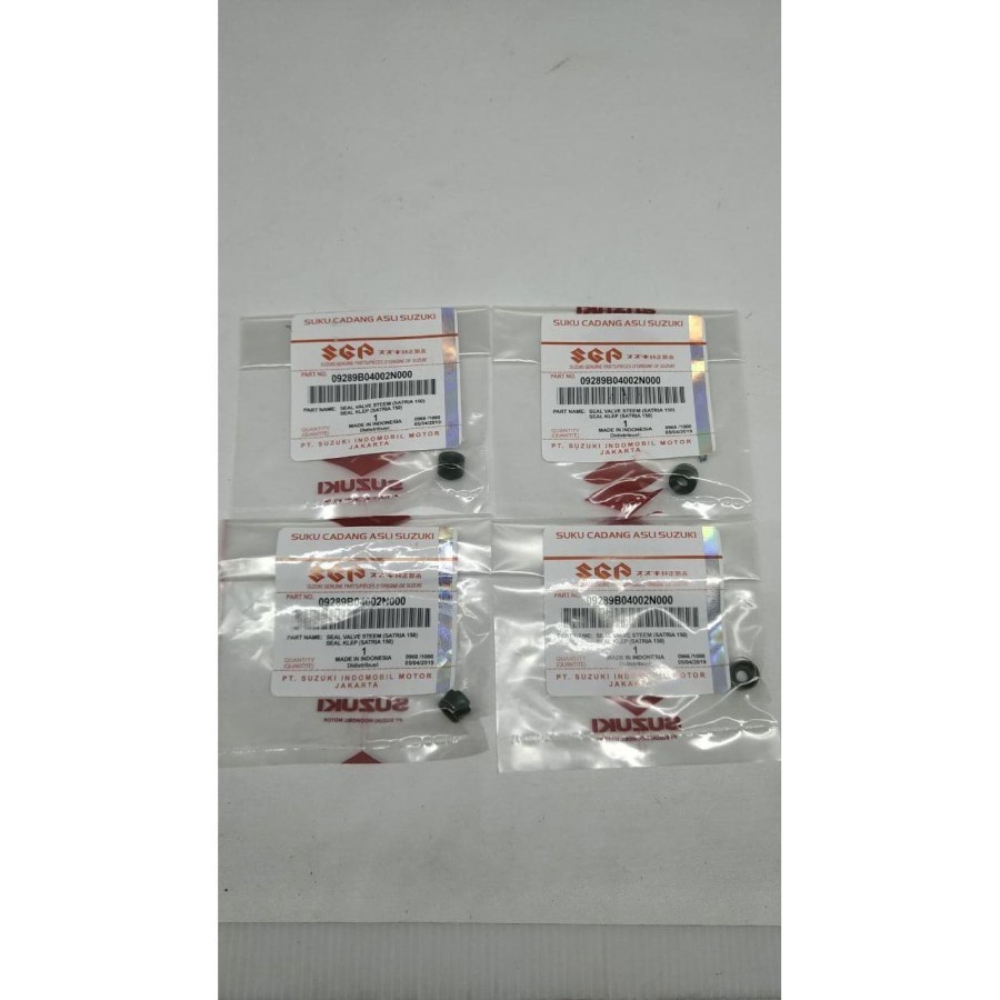 Jual Seal Sil Klep Valve Karet Penyetel Klep Suzuki Satria 150 FU isi 4 ... Jual Seal Sil Klep Valve Karet Penyetel Klep Suzuki Satria 150 FU isi 4 ...