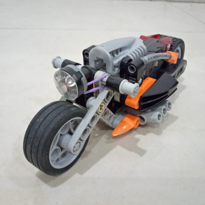 Jual Lego MOC Technic Motoracing Pullback motor. ori original asli ...