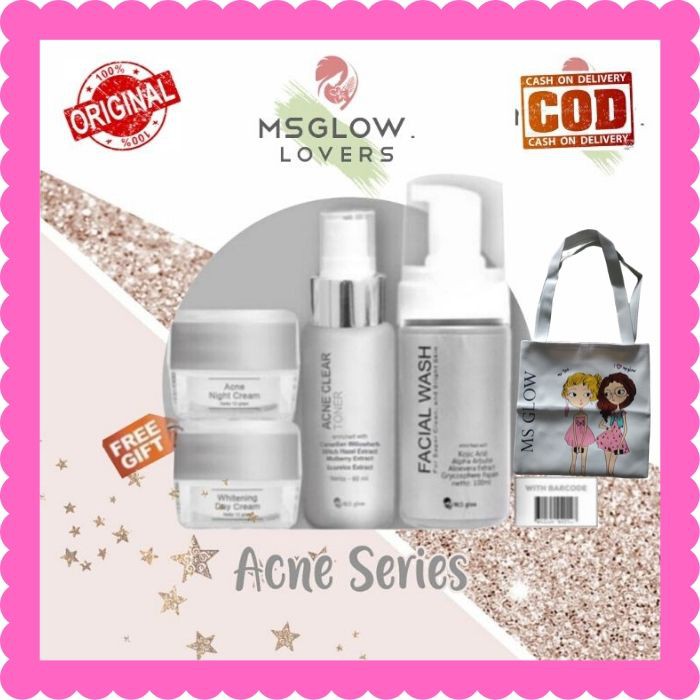MS Glow Paket Acne Series MSGlow Paket Acne Series Ms Glow Original Skincare Aman Skincare BPOM ...
