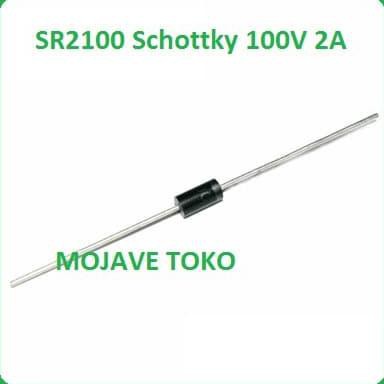 Jual Sr2100 Schottky Barrier Rectifier Diode 100V 2A High Quality ...