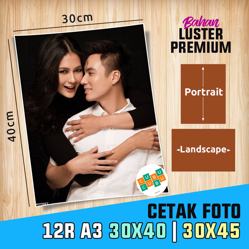 Jual Cetak Foto 30x40 12R 17R 30x45 12RS 17RS | Shopee Indonesia