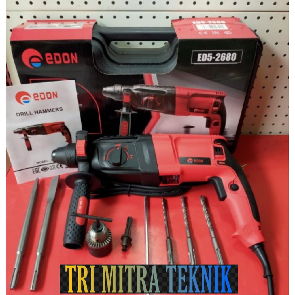 Jual EDON ED5-2680 ROTARY HAMMER EDON DEMOLITION HAMMER MADE IN PRC ...