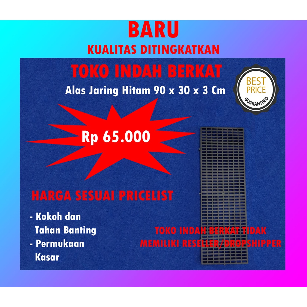 Jual Tatakan/Palet Alas Kandang Hitam 90 x 30 x 3 Cm | Shopee Indonesia