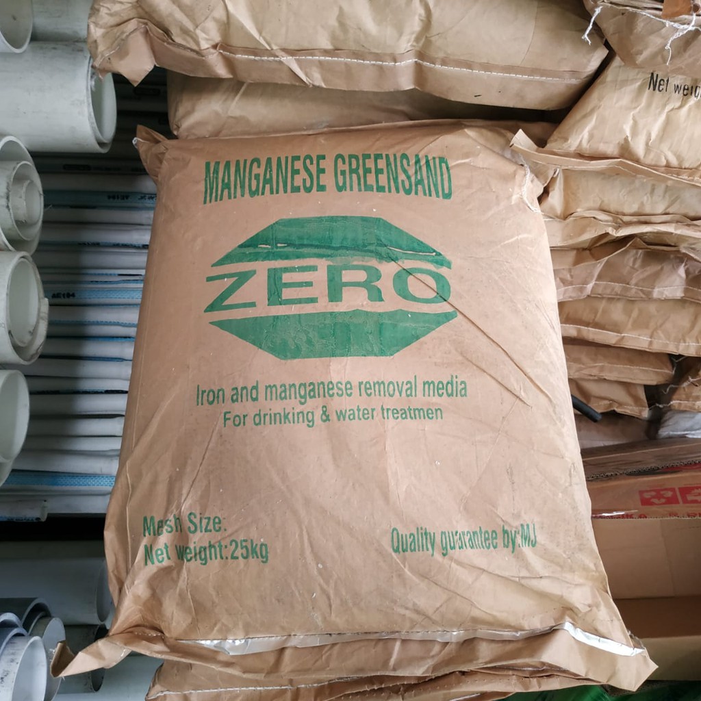 Jual MEDIA FILTER PASIR MGS - MANGANESE GREENSAND | Shopee Indonesia