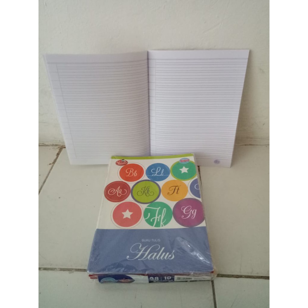 Jual Buku Tulis Halus/ Sambung Garis 3 Sinar Dunia 38 Lembar atk ...