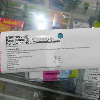 Jual Paranervion Box isi 100 tablet ( Komposisi sama dengan Dolo ...