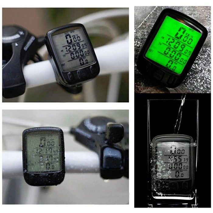 Jual Speedometer sepeda - speedo meter 4baris display | Shopee Indonesia