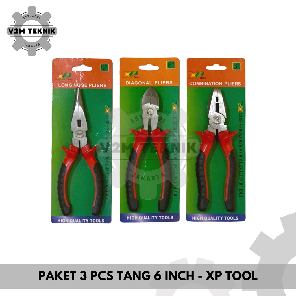 Jual PAKET Tang 6 Inch Set 3 Pcs / Tang Lancip - Tang Potong - Tang ... Jual PAKET Tang 6 Inch Set 3 Pcs / Tang Lancip - Tang Potong - Tang ...