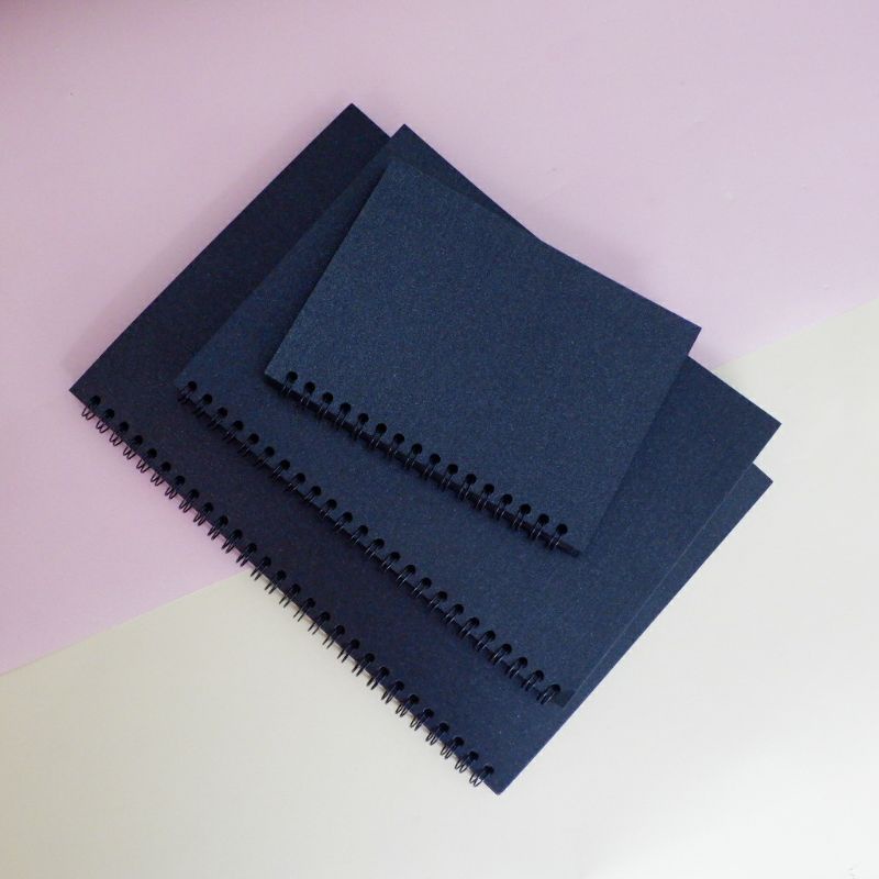 Jual NOTEBOOK BLACK PAPER / SKETCHBOOK HITAM / BUKU SKETSA HITAM ...