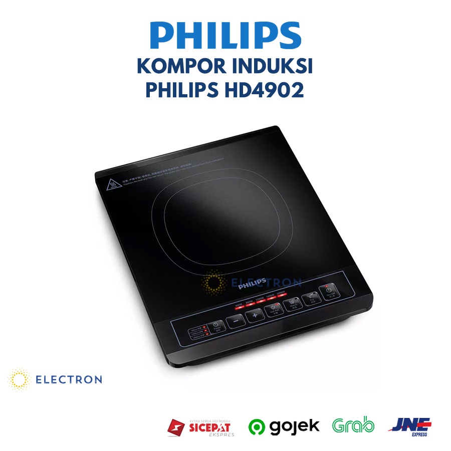 Jual Kompor Induksi Philips HD4902 Listrik Induction Cooker Kaca ...
