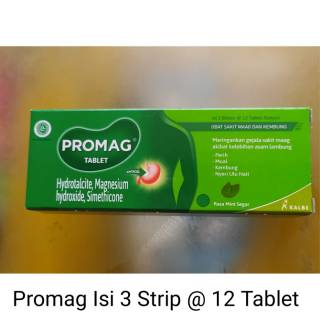 Jual PROMAG OBAT MAAG ISI 3 BLISTER @12 TABLET | Shopee Indonesia