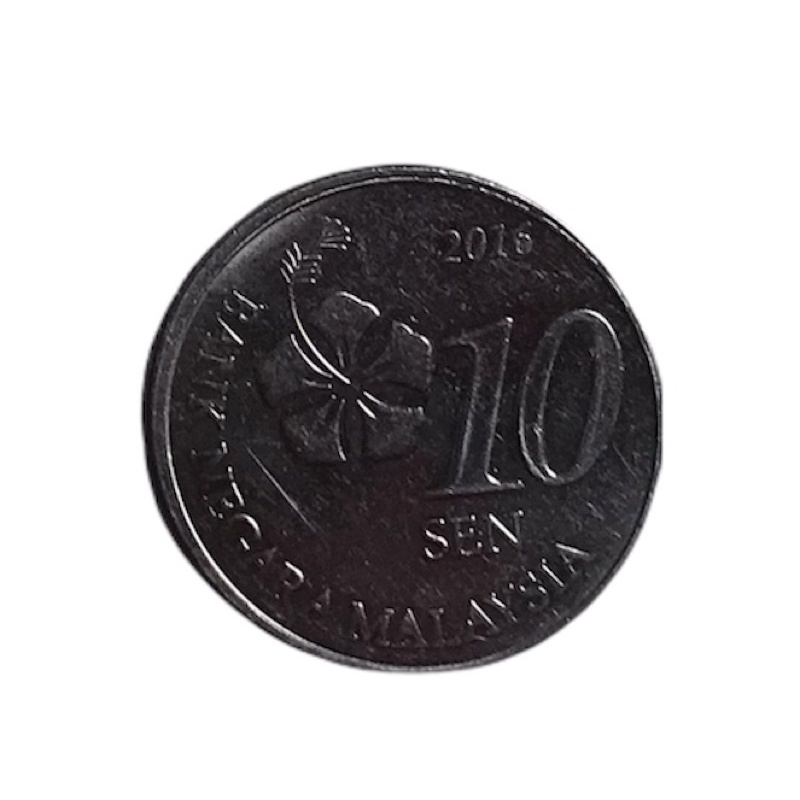 Jual UANG KOIN ASING 10 SEN RINGGIT MALAYSIA (ORIGINAL) | Shopee Indonesia