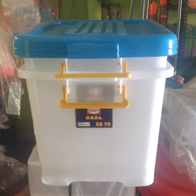 Jual Box container CB 70 / container box merk shinpo CB 70 Ltr | Shopee ...