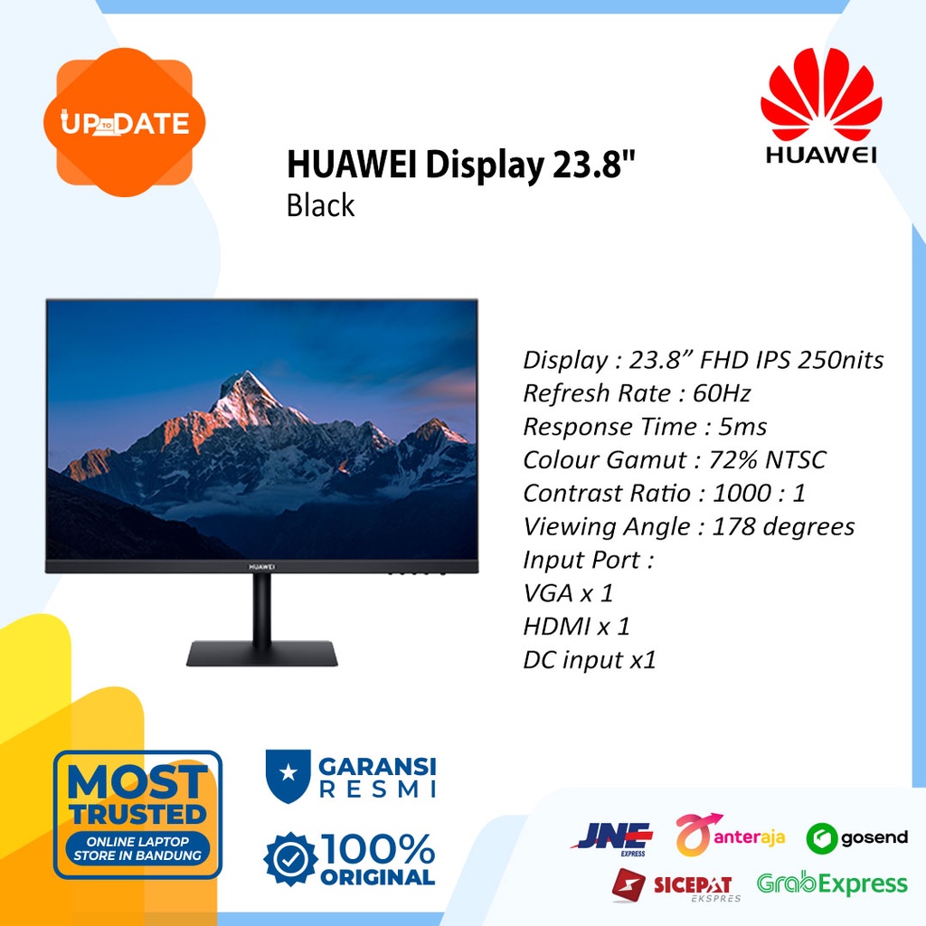 Jual Huawei Display 23.8 Inch Full HD Monitor Indonesia|Shopee Indonesia
