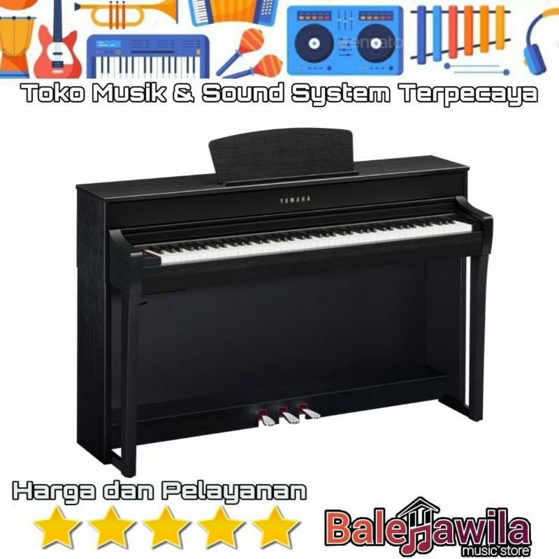 Jual Piano Elektrik Yamaha Clavinova CLP735 B CLP735B CLP 735B | Shopee Indonesia