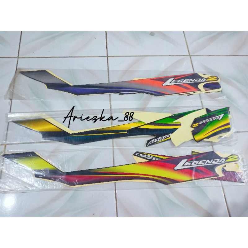 Jual Striping Legenda2 2002 2003 | stiker bodi motor legenda 2 | Shopee ...