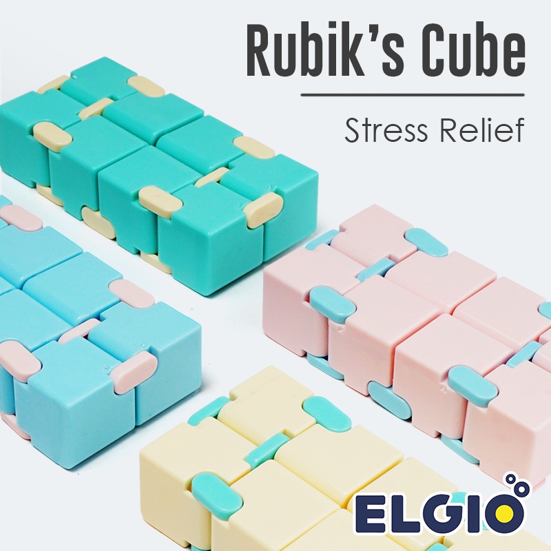 Jual Fidget Rubik Cube Infinity Cube Mainan Stress Relieved | Shopee ...