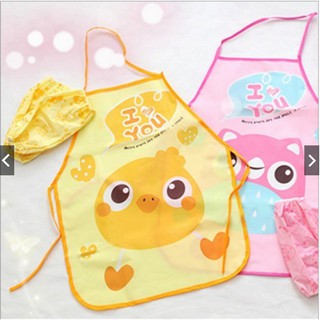 Jual Celemek Anak Apron Karakter Lucu Celemek Anak Melukis Masak Kotor ...