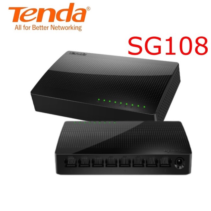 Jual Tenda SG108 8-Port Gigabit Dekstop Switch | Shopee Indonesia