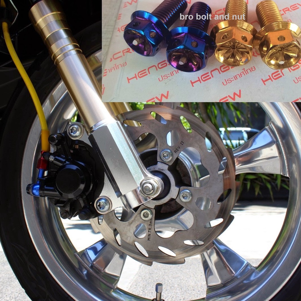 Jual Baut Probolt Kaliper Caliper Yamaha Mio Soul Old Karbu Original Heng Isi 2 Pcs | Shopee ...