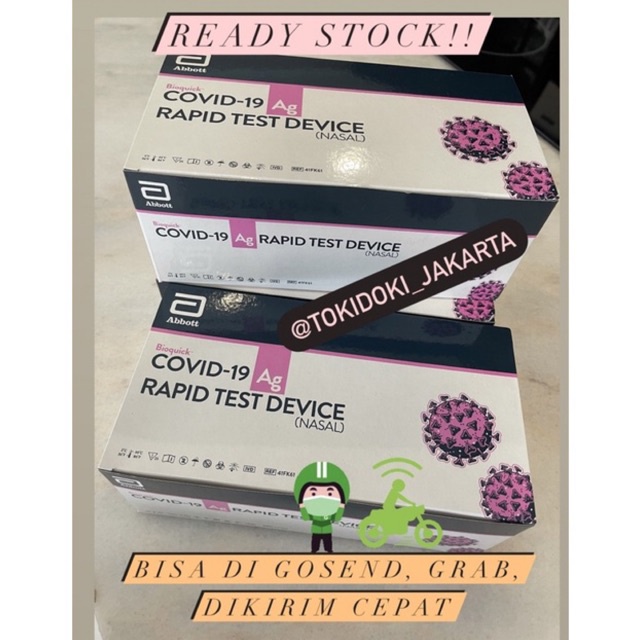 Jual Abbott Antigen 25 pcs NASAL (READY STOCK). EXP: 02/2024 ( PRODUKSI ...