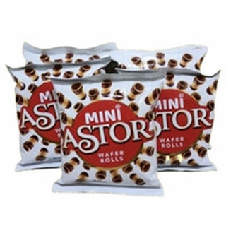 Jual MINI ASTOR WAFER ROLL 27 GRAM MAKANAN RINGAN BISKUIT COKLAT KUE ...