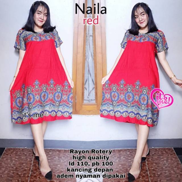 Jual Daster Naila Terbaru Daster Wanita Daster Nyaman Daster Murah ...