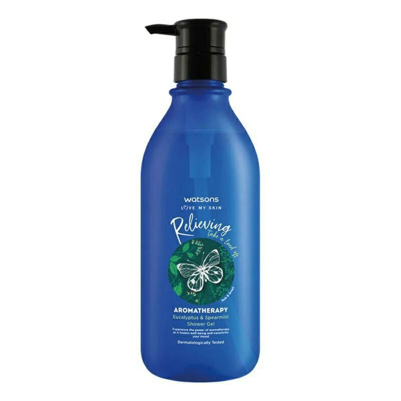 Jual WATSONS AROMATHERAPY SHOWER GEL 750ML | WATSONS BODY WASH | Shopee ...